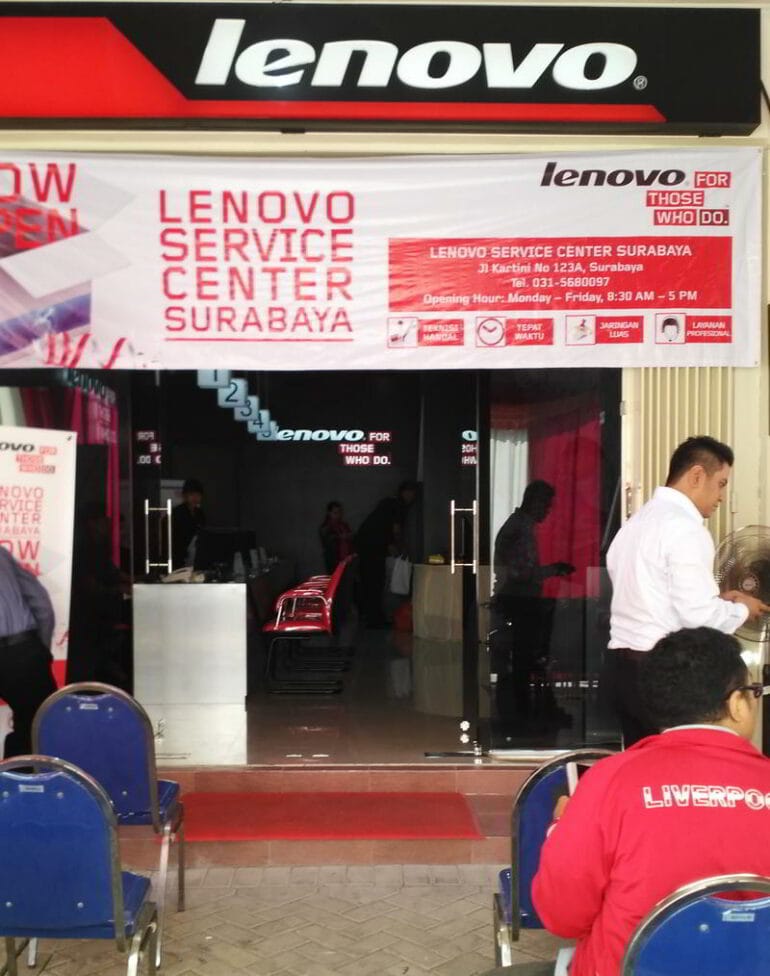 Lenovo Service Centre Resmi Dibuka Di Surabaya - YANGCANGGIH.COM