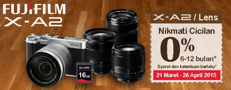 Inilah Promo Kamera Dan Lensa Fujifilm Bulan April 2015 - YANGCANGGIH.COM