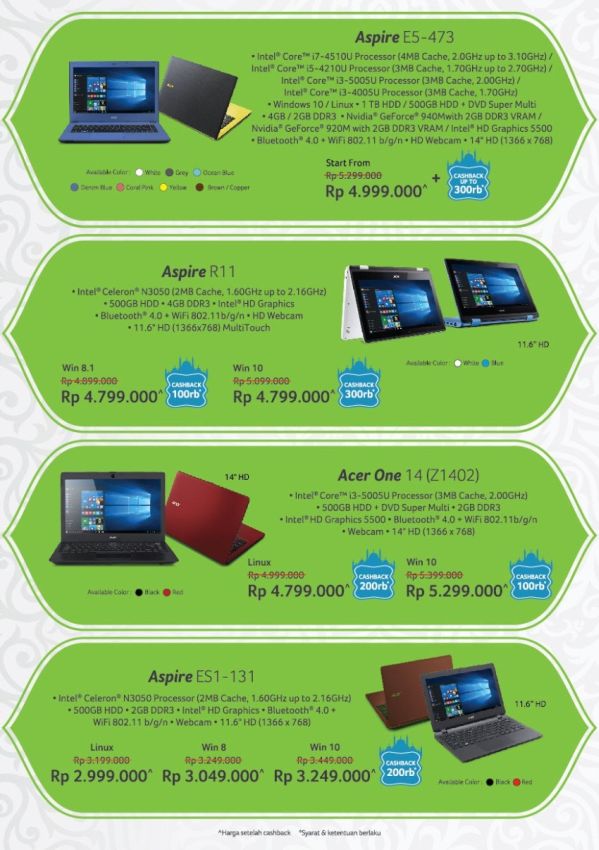 Inilah Informasi Promo Laptop Terlengkap Menyambut Lebaran 2016 ...