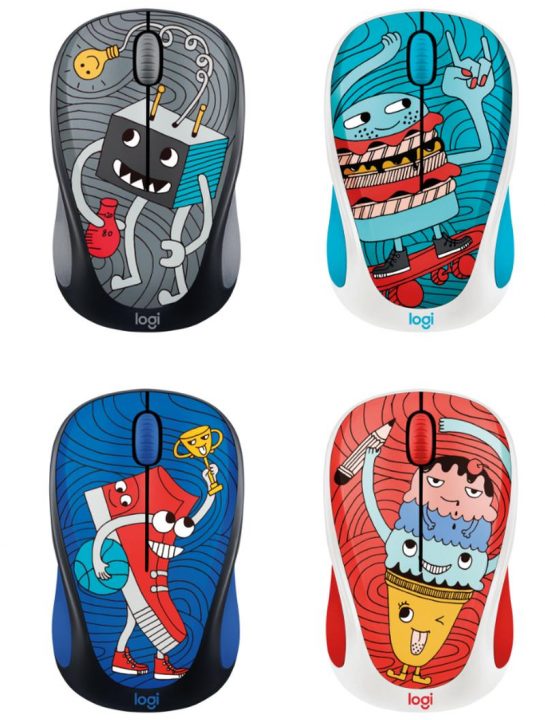 Logitech Doodle Collection: Koleksi Mouse Imajinatif Untuk Para Pecinta ...