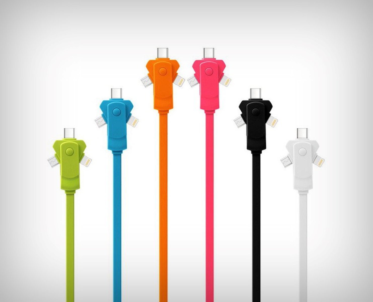 Swivel Cord 3-in-1: Kabel USB Inovatif Untuk Semua Perangkat Gadget ...