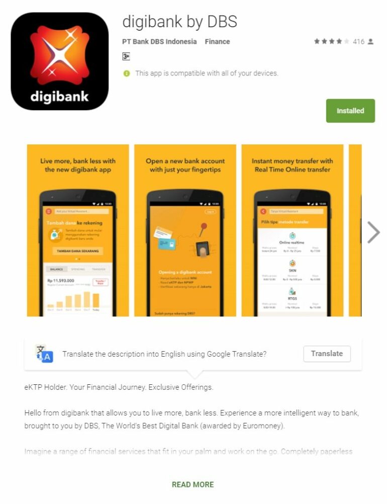 Bank DBS Luncurkan Digibank, Solusi Perbankan Berbasis Mobile Dengan ...