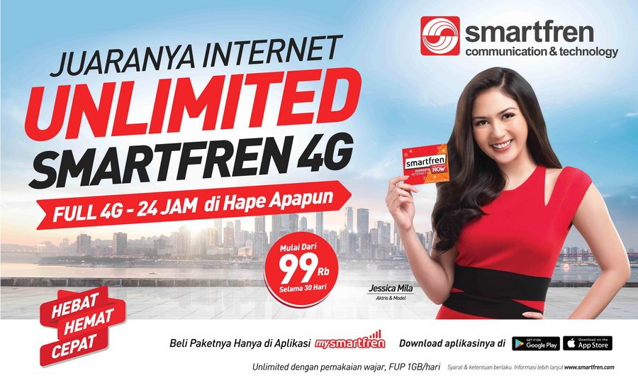 Smartfren Hadirkan Pilihan Paket Internet 4G Unlimited Dengan Harga ...