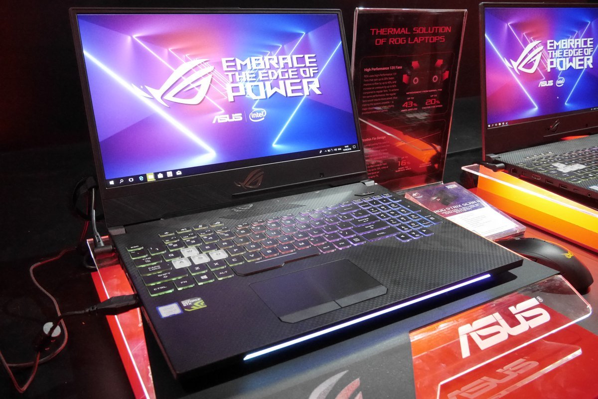 Dijual Mulai 24 Jutaan Rupiah, ASUS ROG Strix GL504 Jagokan Layar 144Hz ...