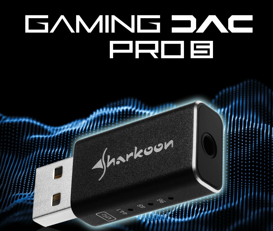 Sharkoon Gaming DAC PRO S: USB DAC Mungil Yang Mendukung Hi-Res Audio ...