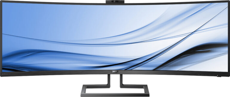 Philips Brilliance 439P9H: Monitor 4K Lengkung 43 Inci Dengan Warna ...