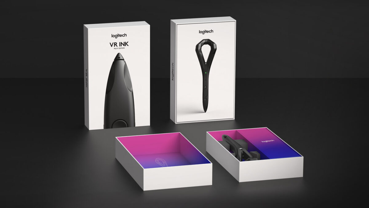 Logitech VR Ink Pilot Edition: Pena Stylus Khusus Untuk Virtual Reality ...