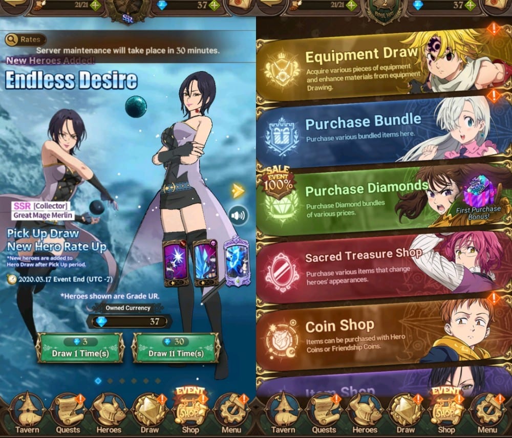 Review The Seven Deadly Sins: Game Adaptasi Manga Populer Dengan Banyak ...