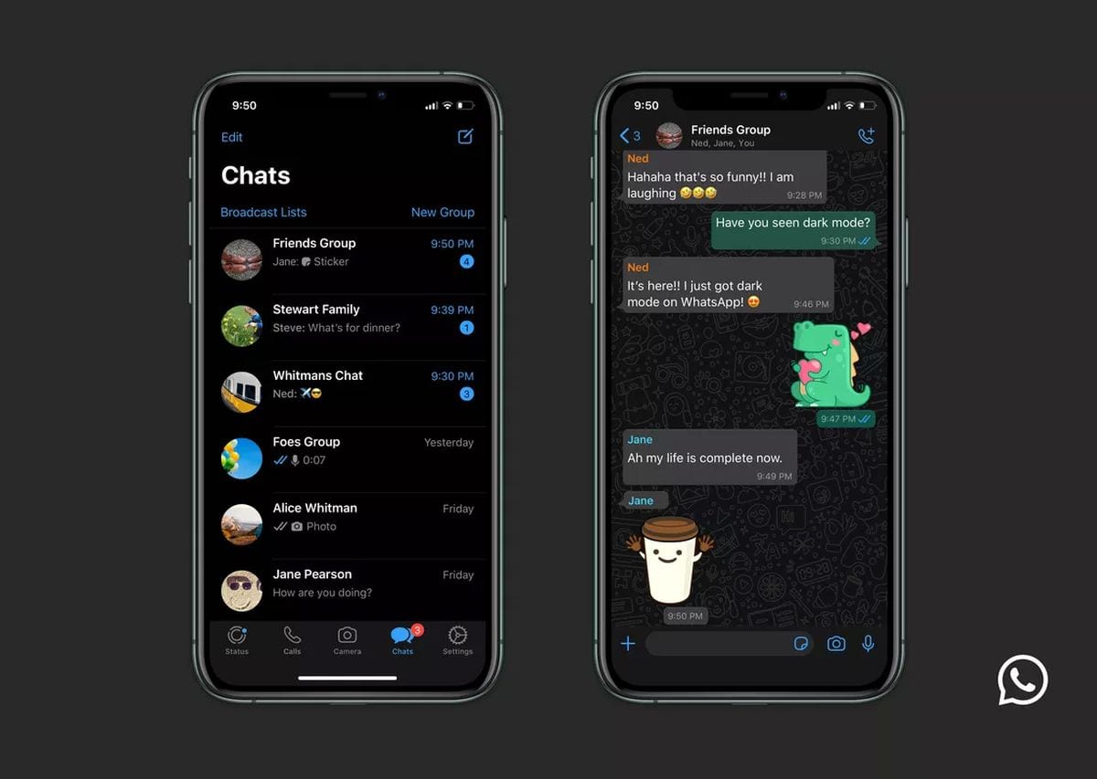 [Tips] Mengaktifkan WhatsApp Dark Mode Di IOS Dan Android - YANGCANGGIH.COM