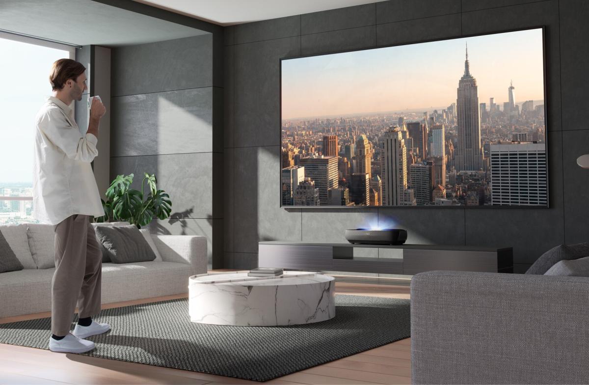 Hisense Laser TV Trichroma L9G: Sistem Proyektor Laser 4K Dengan ...