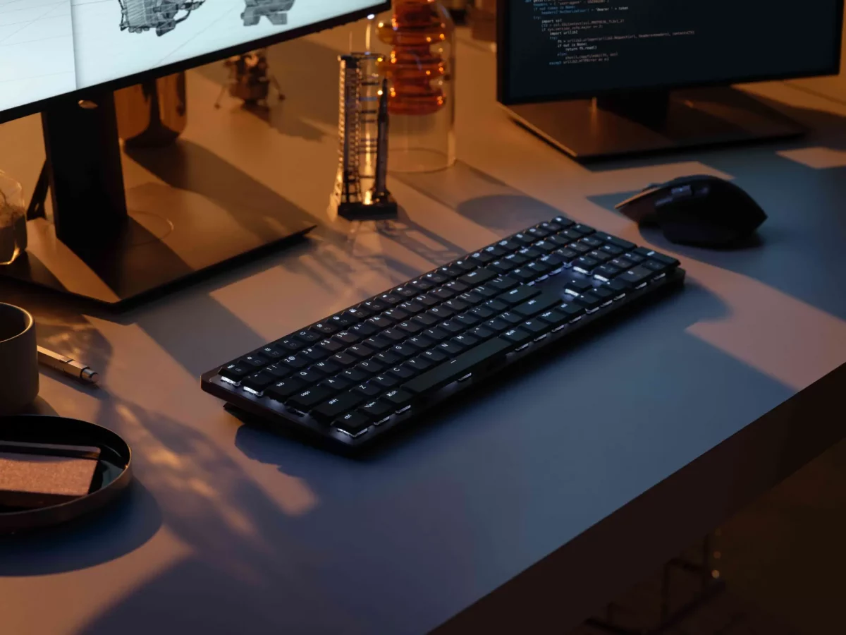 Logitech MX Mechanical, Keyboard Mekanis Low Profile Dengan Switch ...