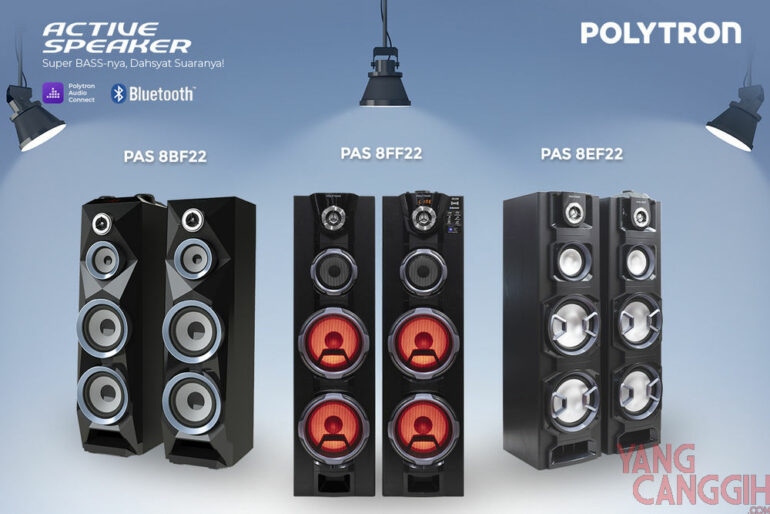 Polytron PAS F22 Series: Speaker Aktif Dengan Fungsi Recording Dan Efek ...