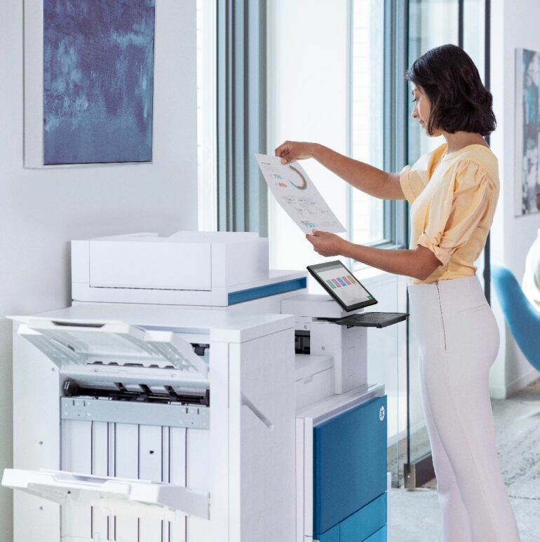 HP LaserJet Managed E800 & E700 : Printer Multifungsi Cerdas Untuk ...