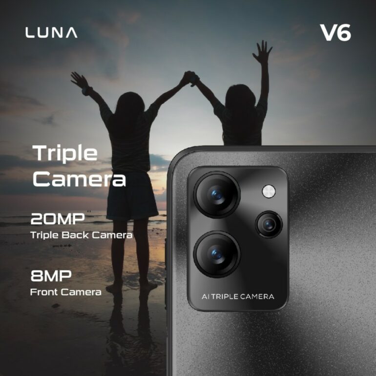 Luna V6: Ponsel 1 Jutaan Dengan Memori 128GB - YANGCANGGIH.COM