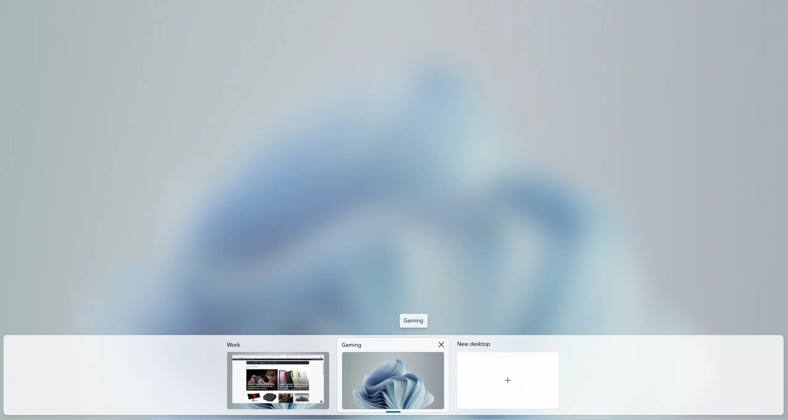 [Tips] Cara Mudah Membuat Virtual Desktop Di Windows 11 - YANGCANGGIH.COM