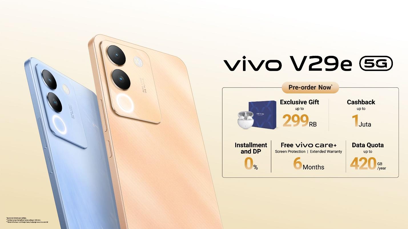 Vivo V29e : Smartphone Dengan Aura Light Portrait Harga 4 Jutaan ...