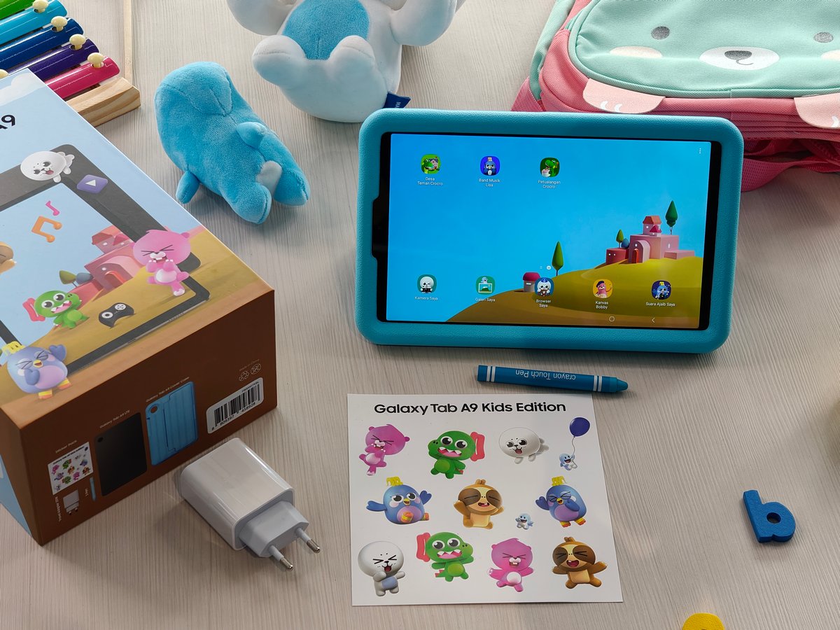 [Hands-On] Kesan Pertama Mencoba Samsung Galaxy Tab A9 Kids Edition ...