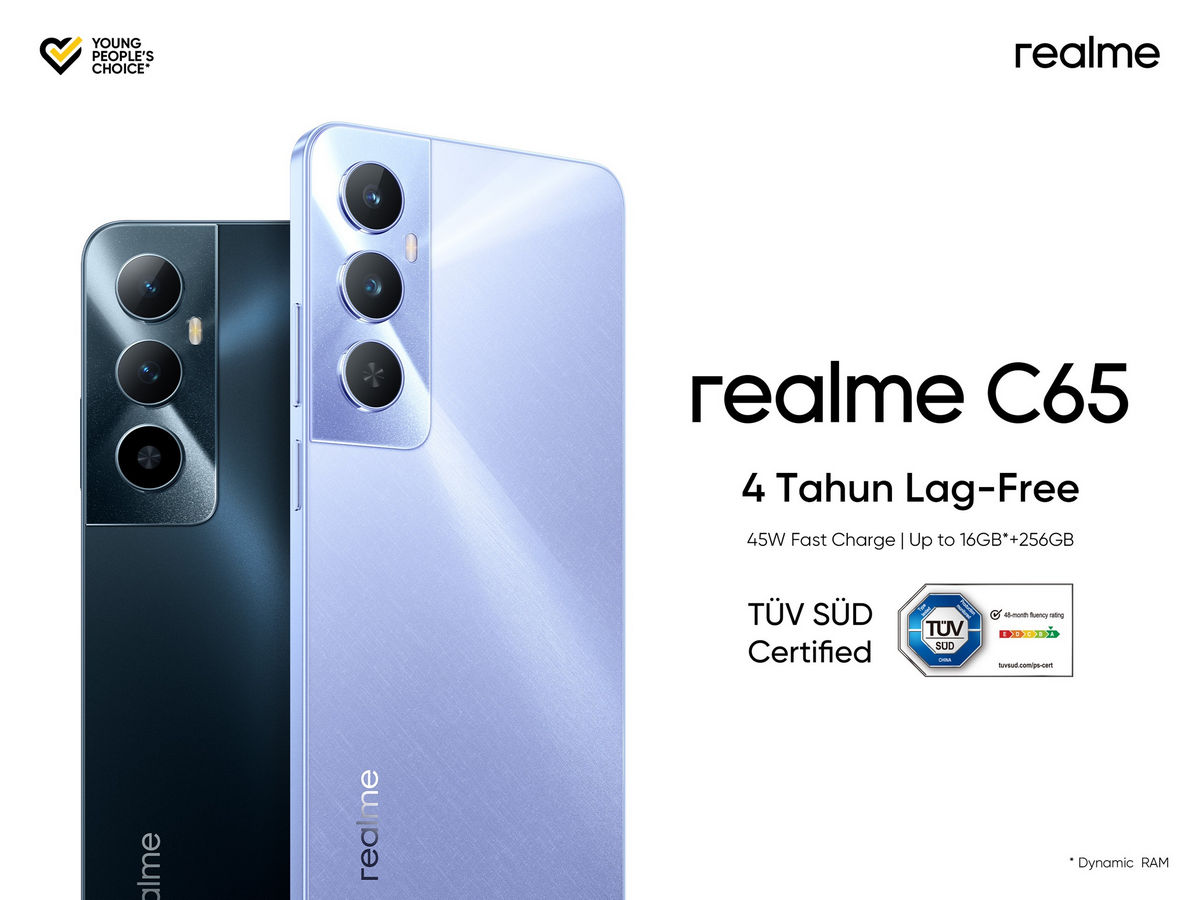 Realme C65: Janjikan Performa Mulus Hingga 4 Tahun Dan Dukungan 45W ...
