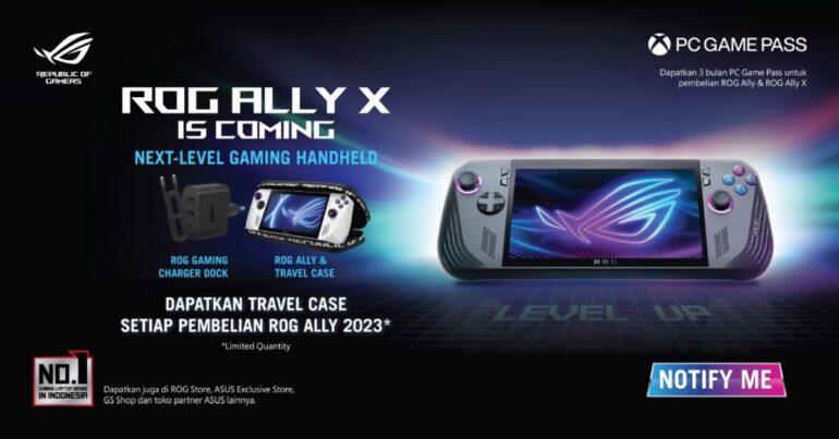 Siap Hadir Di Indonesia, ASUS ROG Ally X Dijual Harga Rp13,99 Juta ...