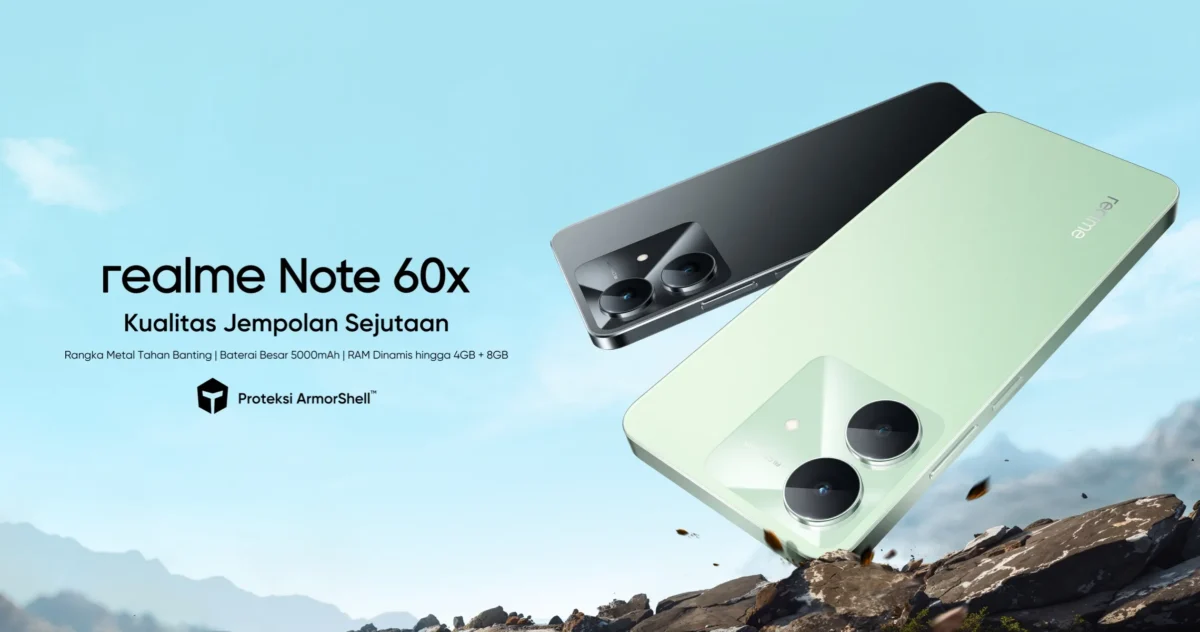 Realme Note 60x Hadir Di Indonesia, Harga Mulai 1,2 Jutaan Rupiah ...