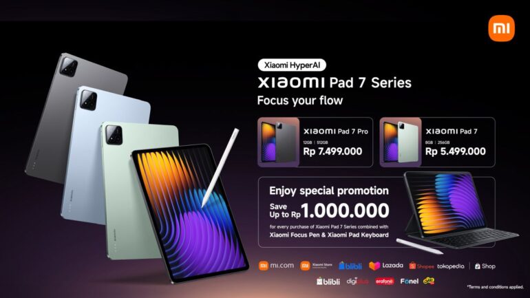 Harga Mulai 5 Jutaan Rupiah, Xiaomi Pad 7 Series Hadir Sebagai Tablet Untuk Produktivitas Dan ...